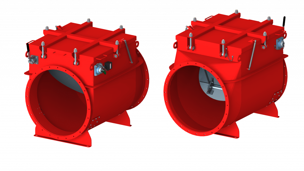 Explosion Isolation Flap Valves, UK | Coopatex